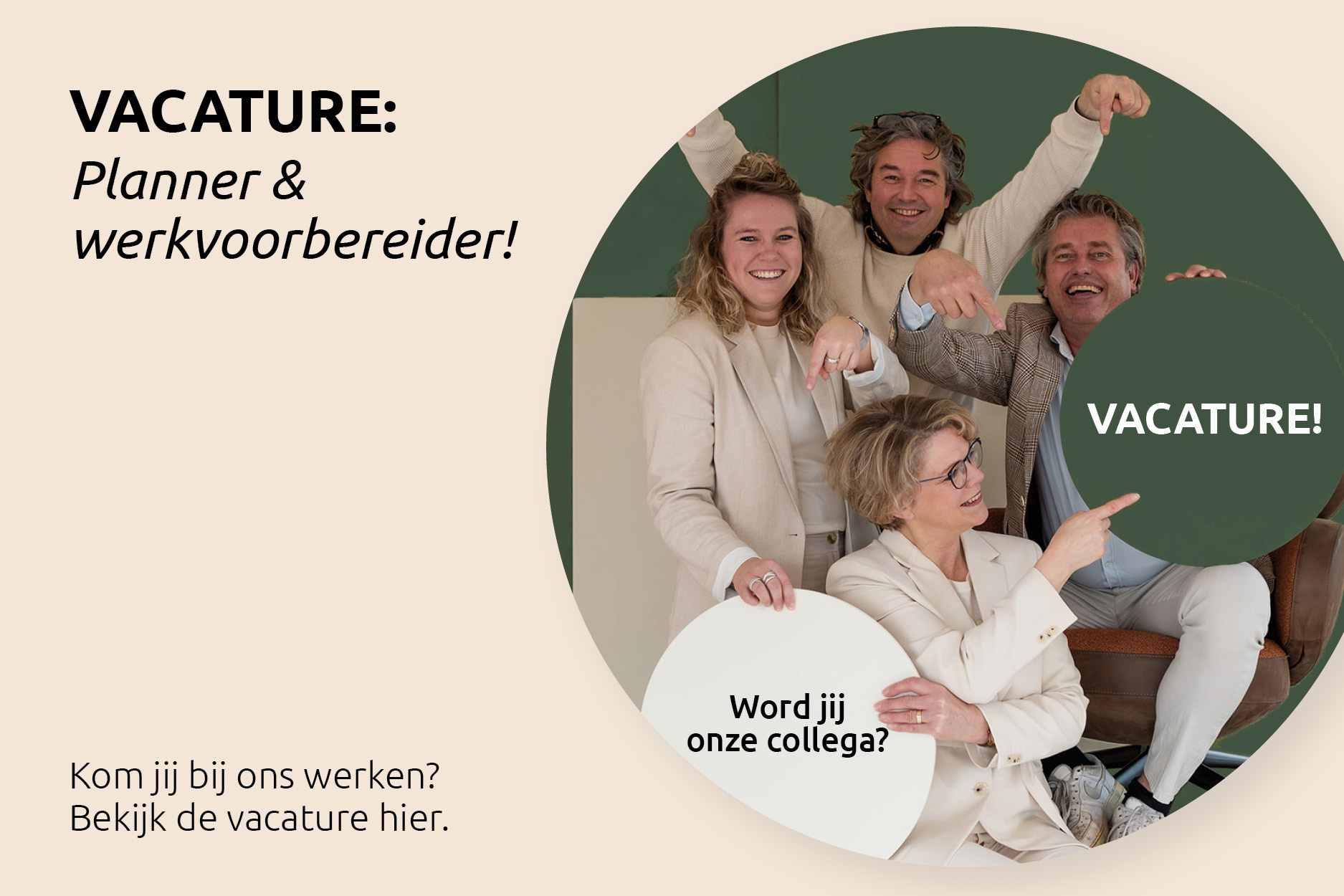 Vacature planner & werkvoorbereider (32-38 uur) - Wagenmans Wonen